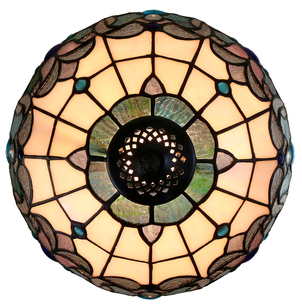 12 " Ocean Blue Art Nouveau Leadlight Tiffany Pendant Light – Joanne ...