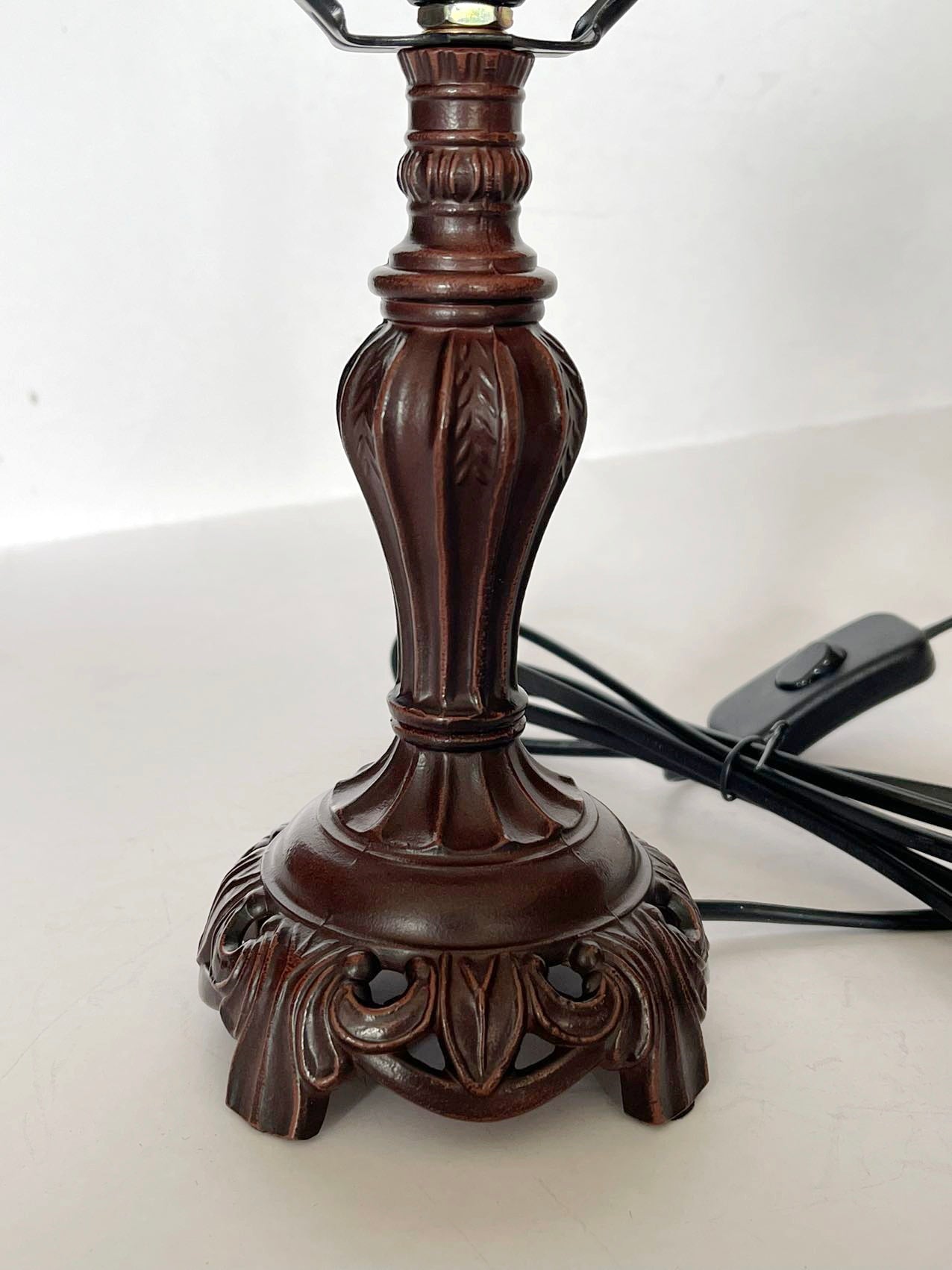 Metal Vintage Lamp Base for 8" Wide Tiffany Mini Table Lamp – Joanne ...