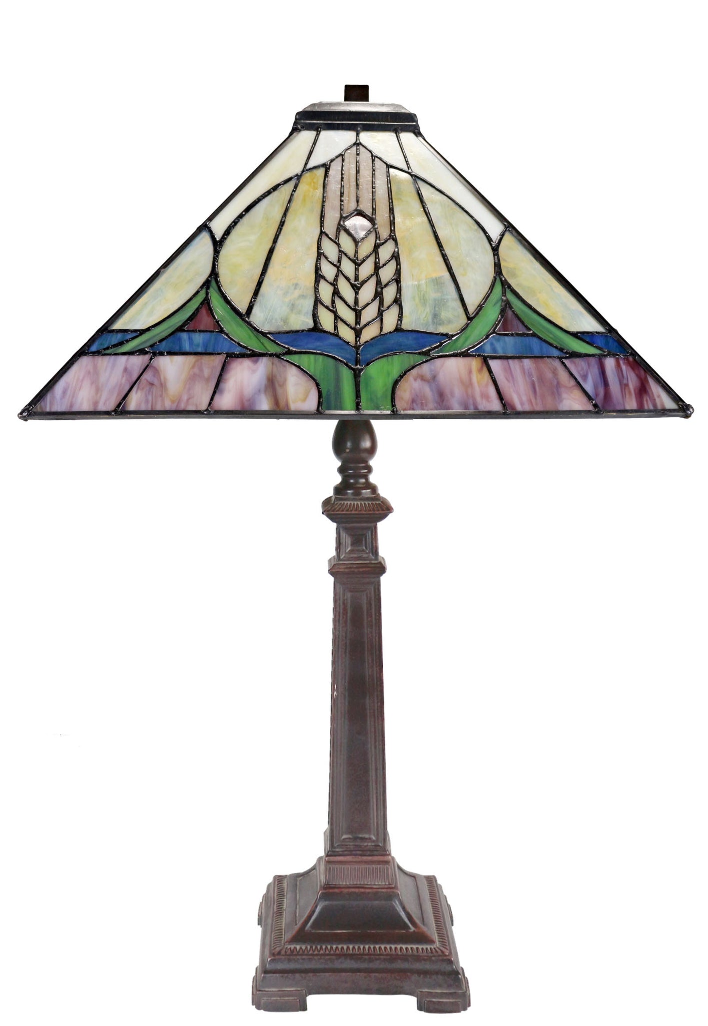 Large Mission Style Tiffany Table Lamp – Joanne Tiffany